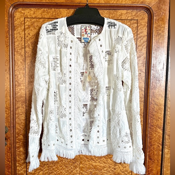 Johnny Was | Jackets & Coats | Johnny Was Kae Jacket Fancy In Natural ...